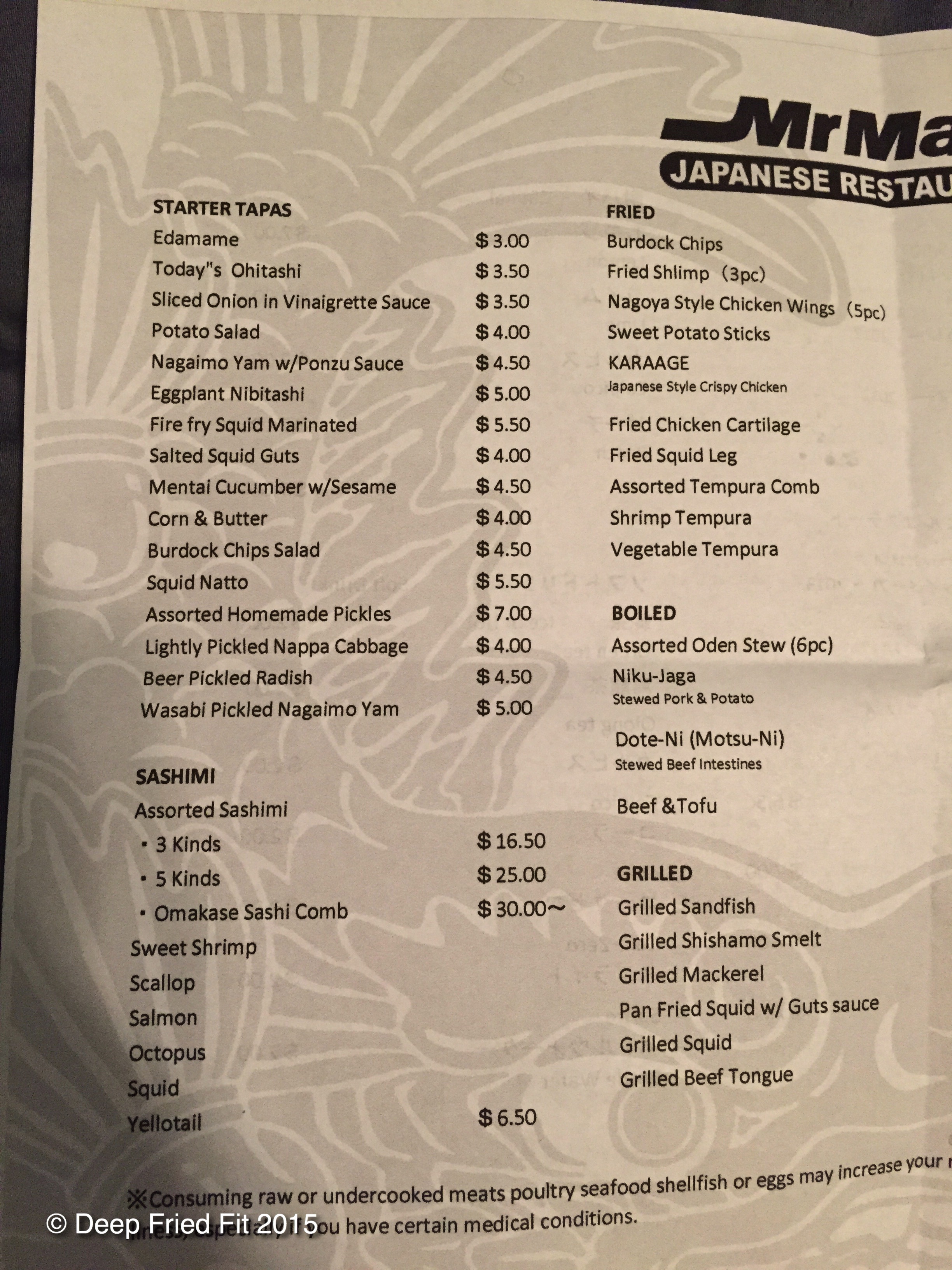 First Taste at Newly Re-Open Mr. Max Sushi in Irving - Deep Fried Fit